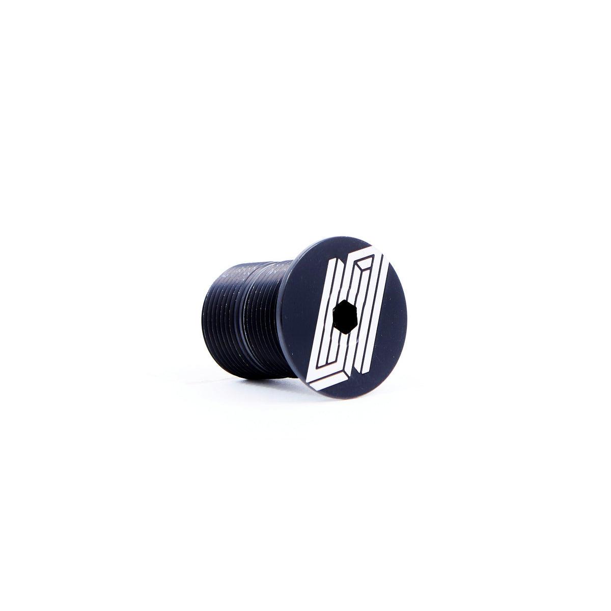 United Fork Top Cap Reborn Black - M24 Thread – Timeless BMX Distribution